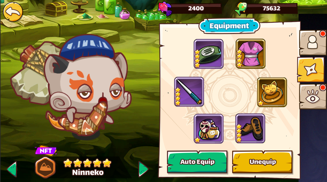 Equipment | Ninneko